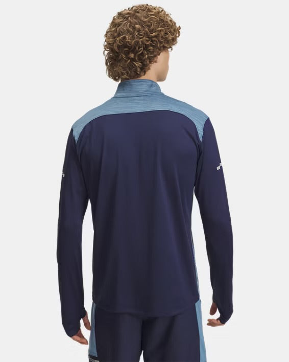 Under Armour Tech Utility Quarter Zip - Washed navy – DripModa