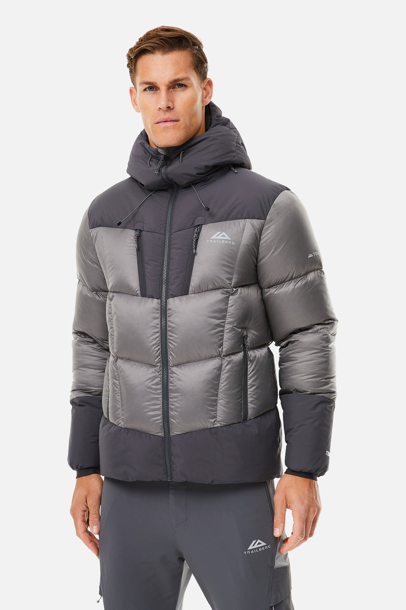 Trailberg Eiger Puffer - Light Grey / Grey – DripModaUk