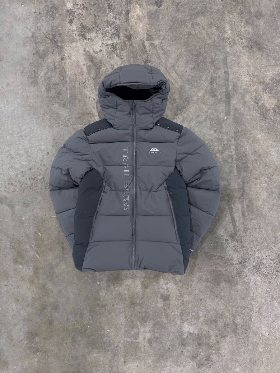 Trailberg Triathlon Insulated Puffer Jacket - Grey – DripModa